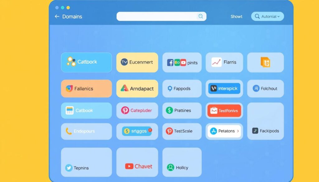 Complete Domain Names List - Find Perfect Web Address